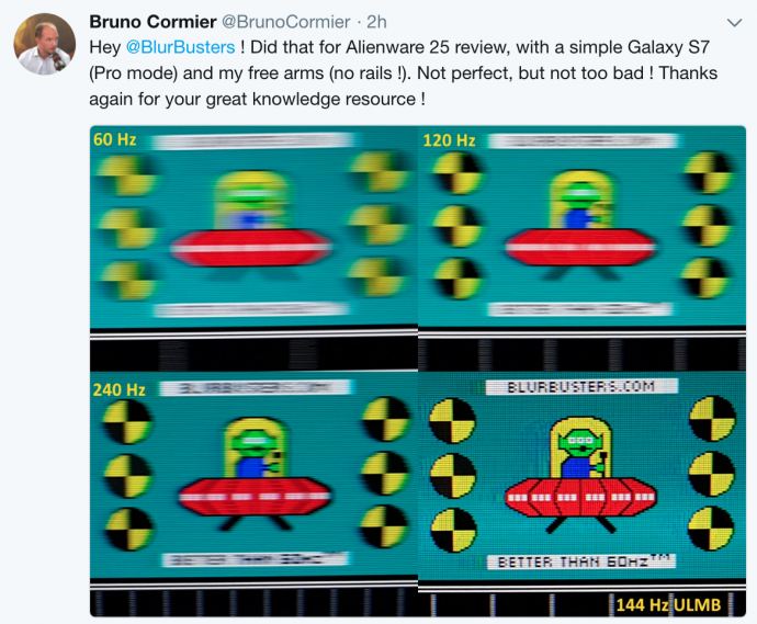 Reviewers using Blur Busters Testing Techniques - Blur Busters