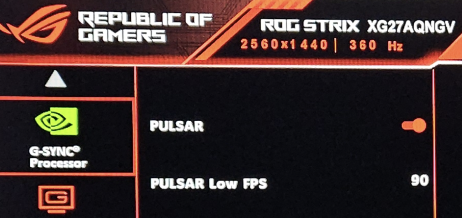 NVIDIA Listened – G-SYNC Pulsar Firmware Upgrade Now Includes 60 Hz ...